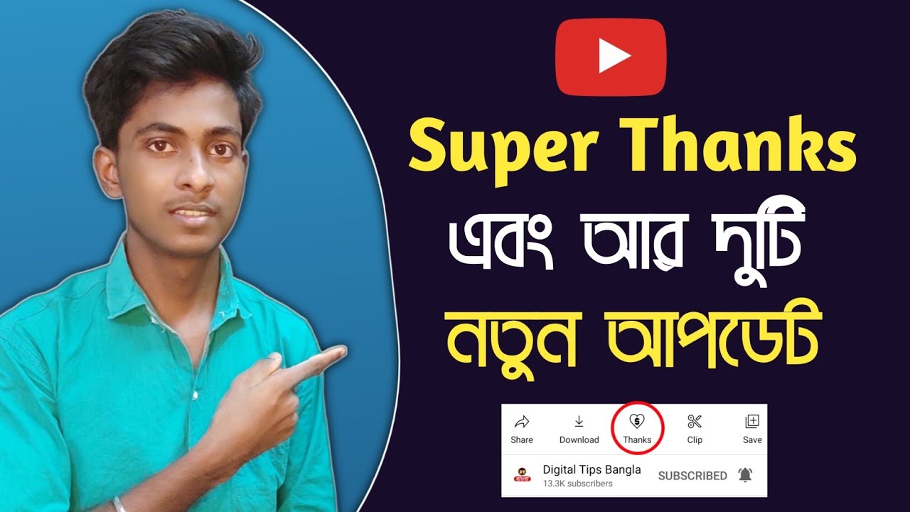 How to enable super thanks on youtube | super thanks youtube | YouTube ...