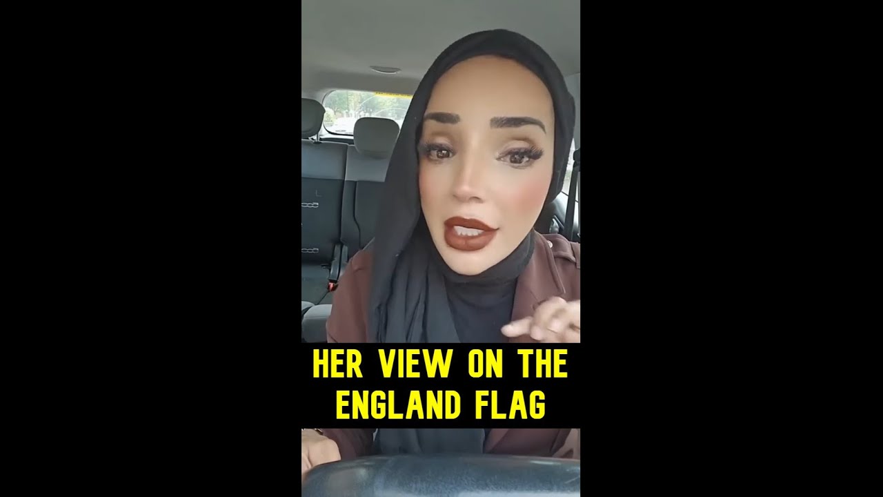 Muslim Woman Shares Her Opinion on the England Flag - YouTube