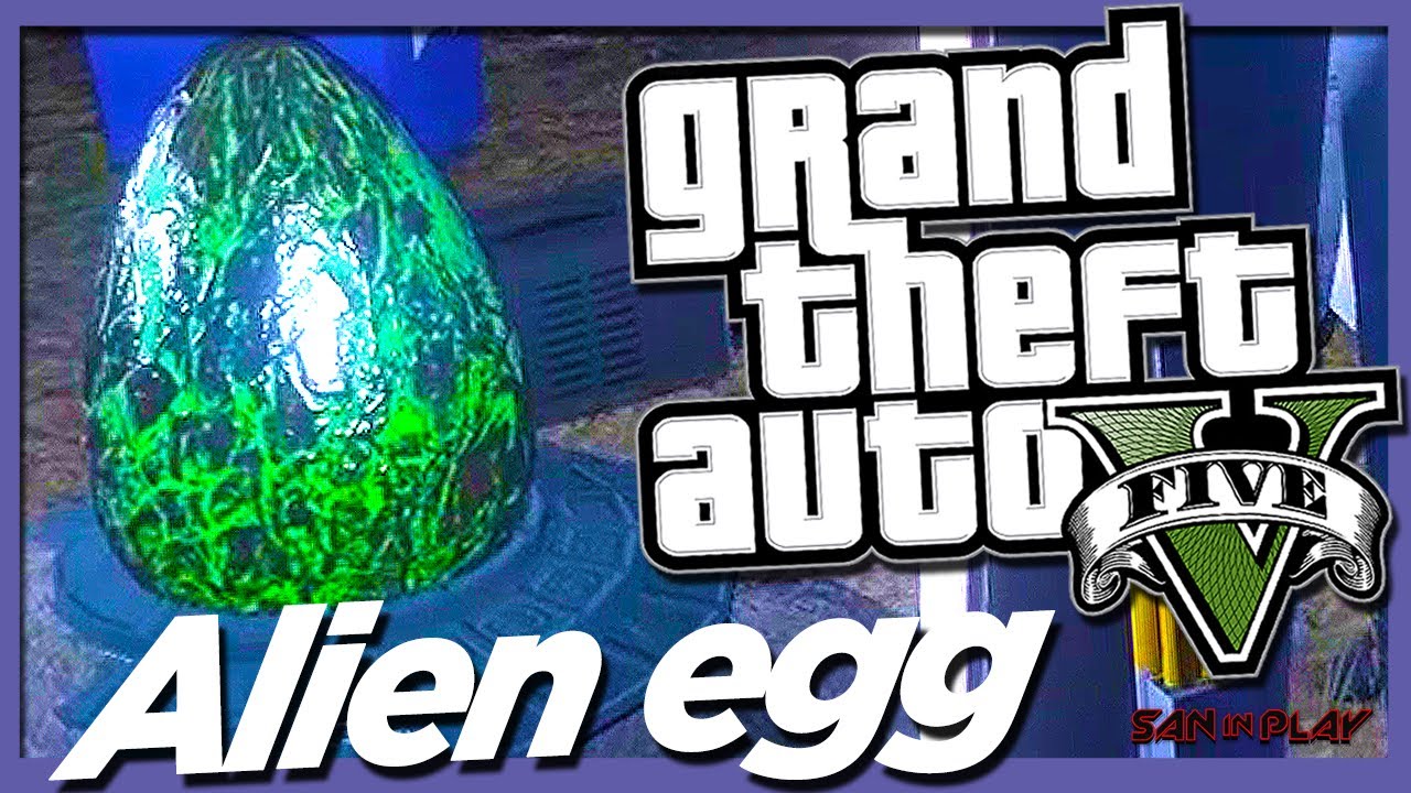 Gta V: Descobriram Como Jogar A MissÃO Do Alien Egg! - YouTube