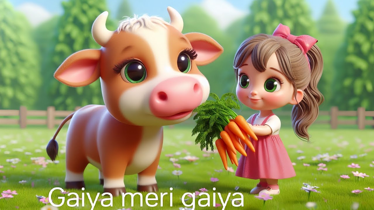 Gaiya Meri Gaiya |Gaiya Aati Hai| गैया मेरी गईया - Gaya Meri - Hindi ...