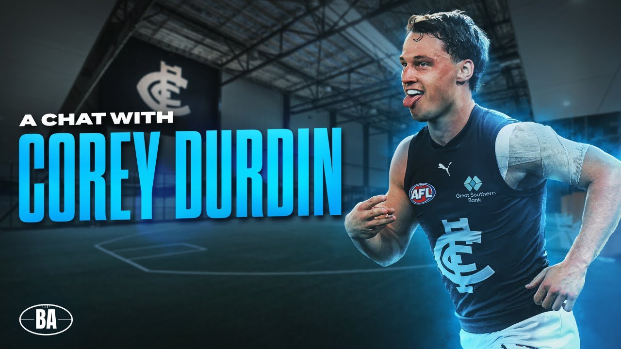 Corey Durdin gives his final farewell to Carlton ️ - YouTube