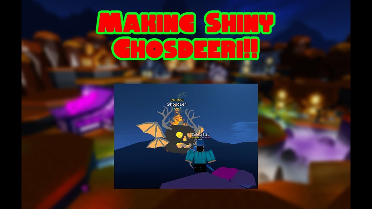 Making Shiny Ghosdeeri! - YouTube