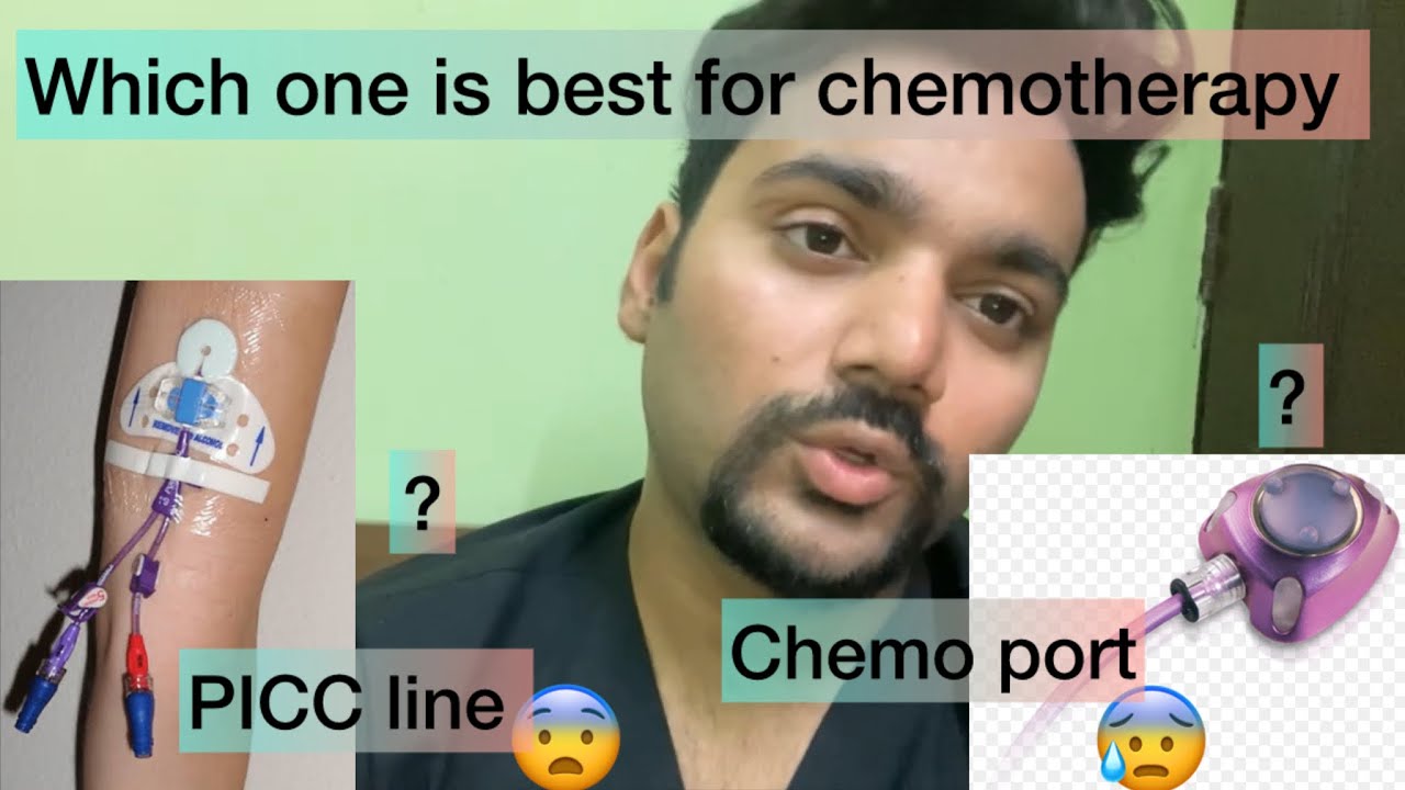 Difference between Cannula | PICC line | Chemo port which one is best 😫 ...