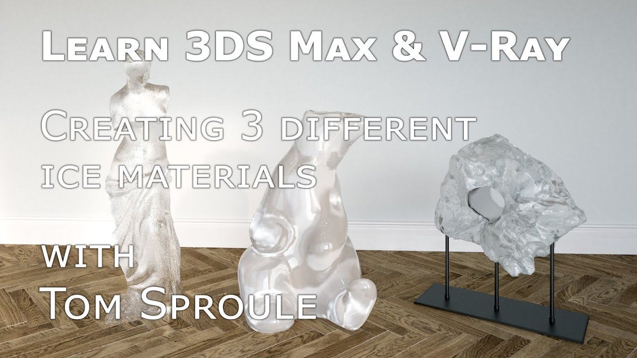 Learn 3DS Max & V-Ray How to Create Ice materials - YouTube