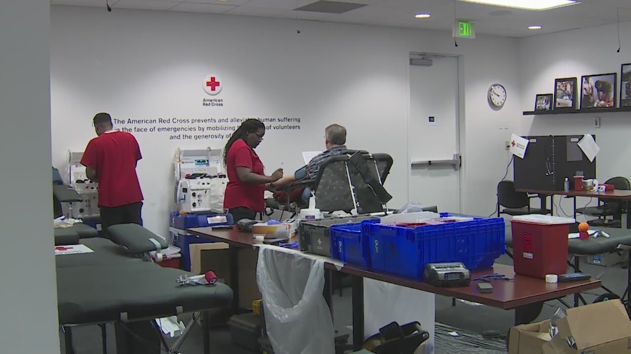American Red Cross begins accepting blood donations in Denver - YouTube