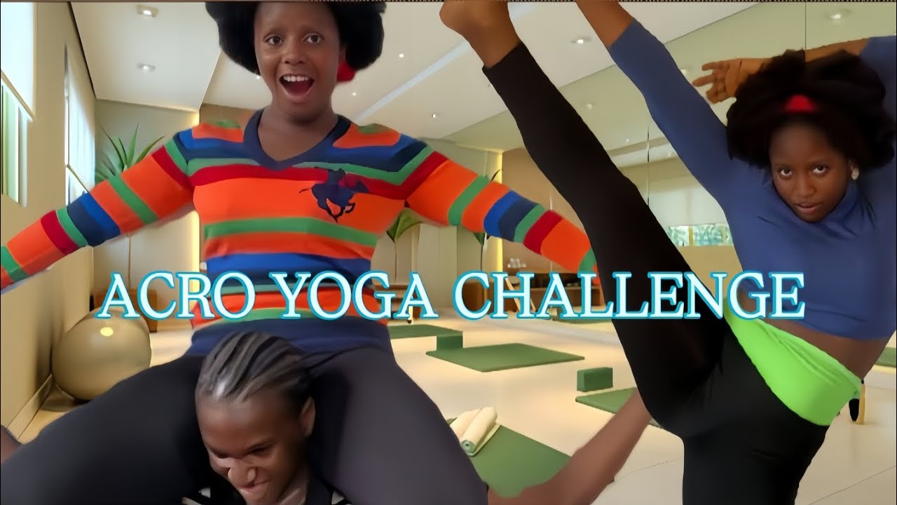 ACRO YOGA CHALLENGE 🤸🏼(COUPLE'S EDITION 👫🏽) - YouTube