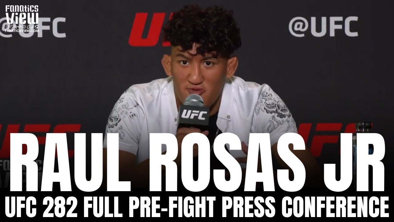 Raul Rosas Jr. Reacts to Being Youngest UFC Fighter at 18 Years Old ...