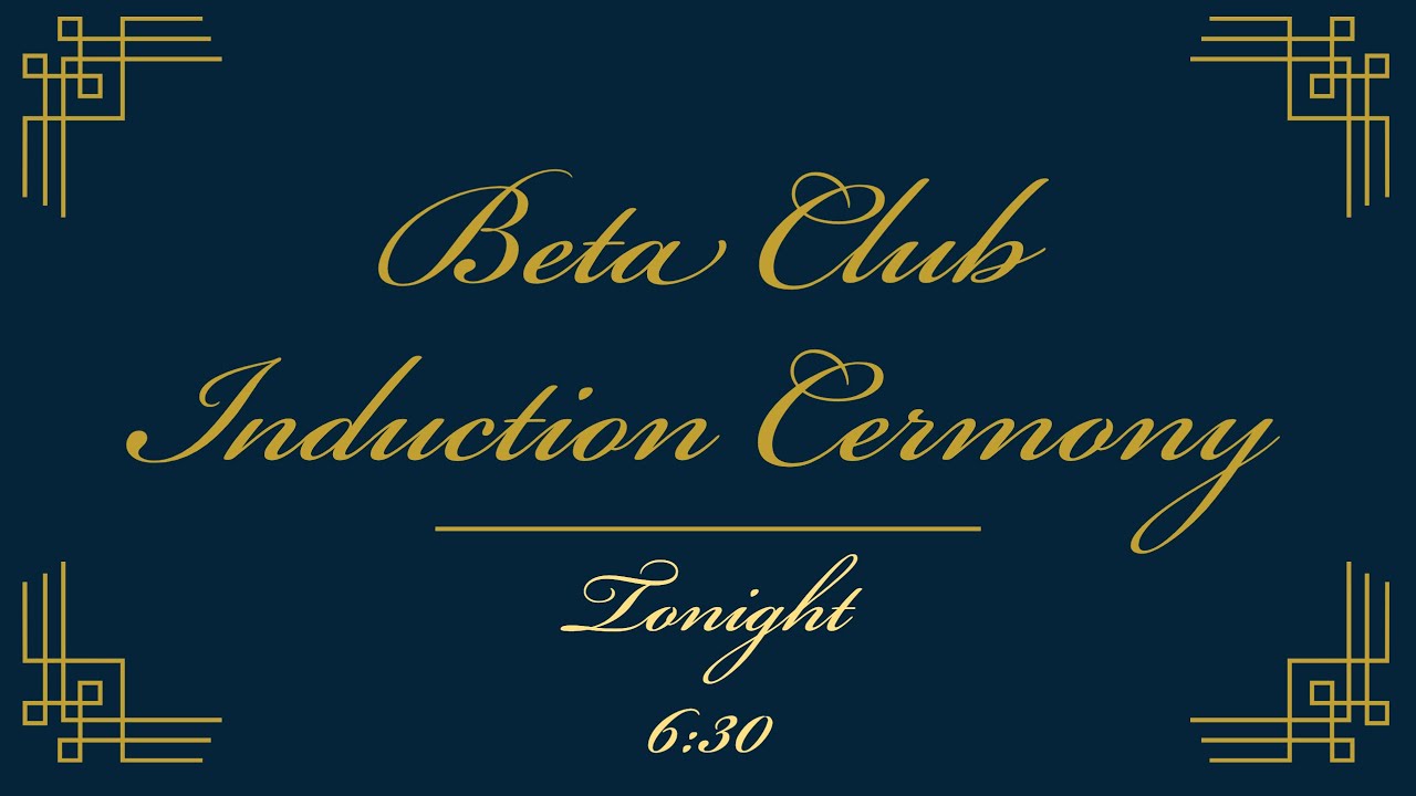 INN a Minute (Ep. 133 - April 12, 2022) Beta Club Induction Ceremony ...