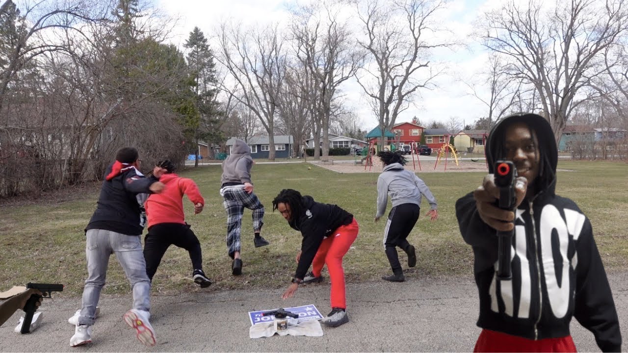 Spin The Bottle Challenge with Glock 18c BB Gun - YouTube