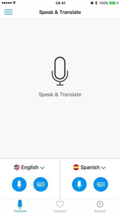 Voice & Text Translator app - YouTube