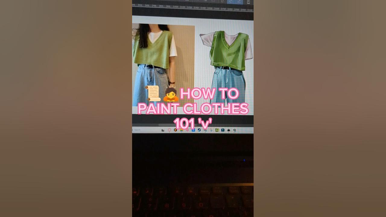How To Paint Clothes 101 shorts howtodraw stepbystepart how-to-paint-clothes-101-shorts-howtodraw-stepbystepart