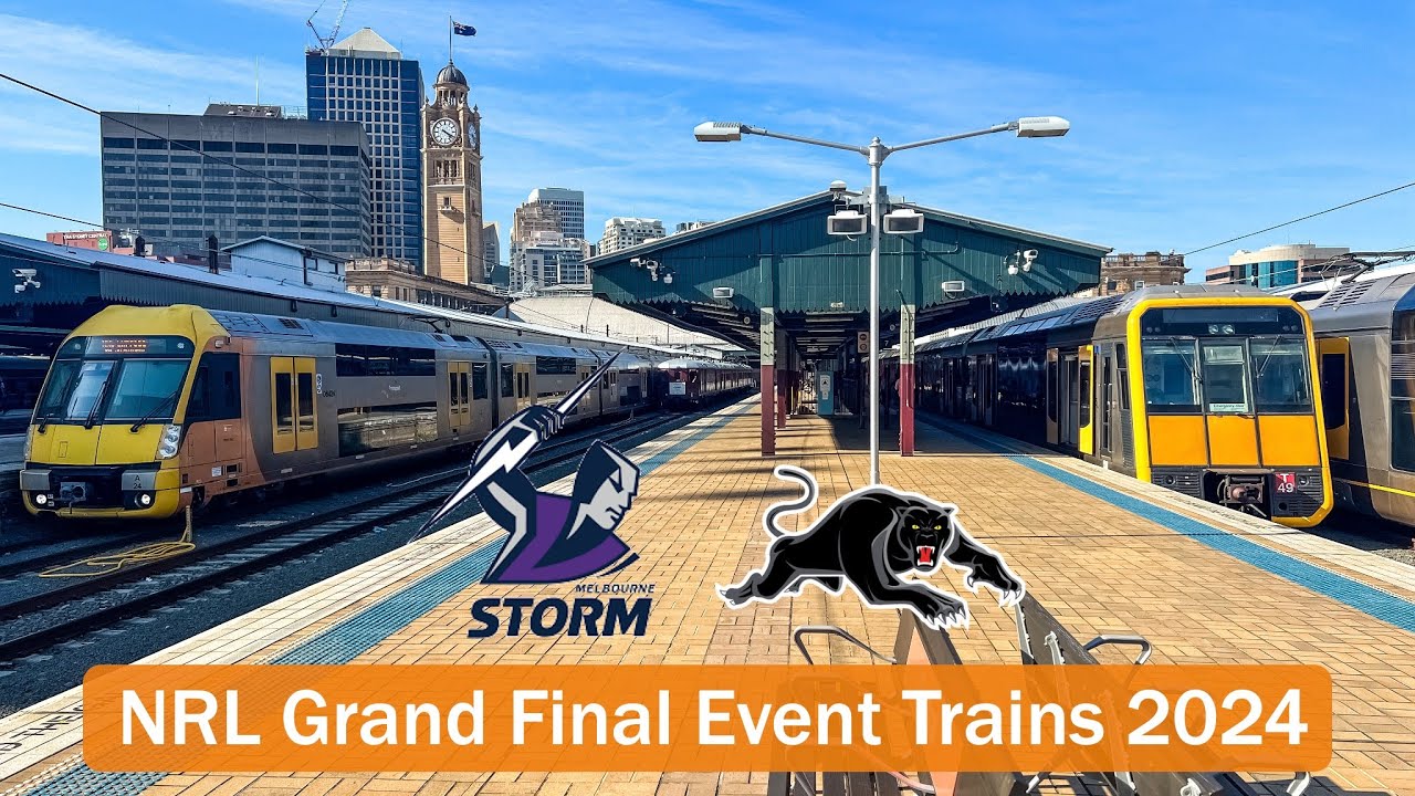 Transport for Sydney Vlog 884: NRL Grand Final Event Trains 2024 - YouTube