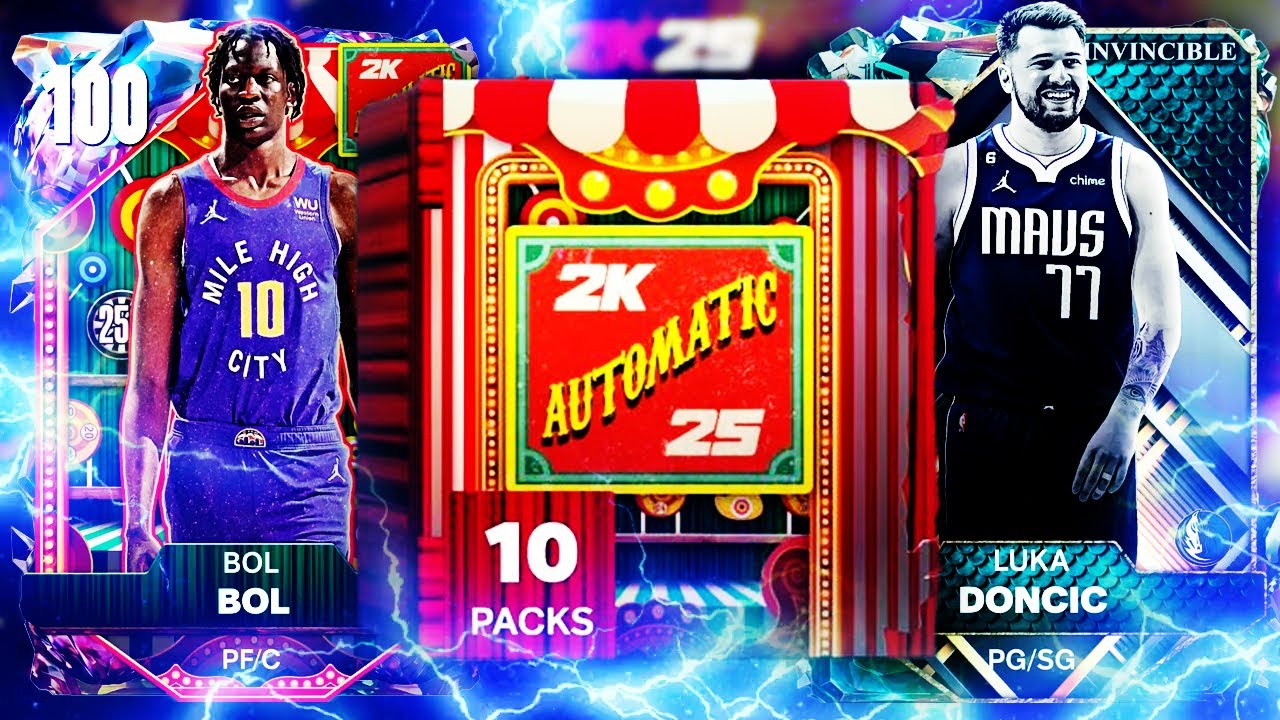 OPENING TWO FREE AUTOMATIC 10 BOXES IN NBA 2K25 MYTEAM! - YouTube