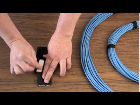 How to Use Tape Ty Hook & Loop Cable Ties - YouTube