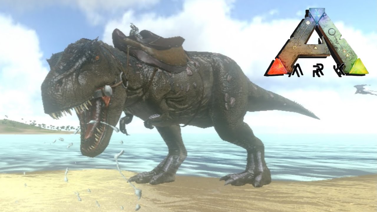 ARK: Survival Evolved #10 - Kralj dinosaura! T.rex - YouTube