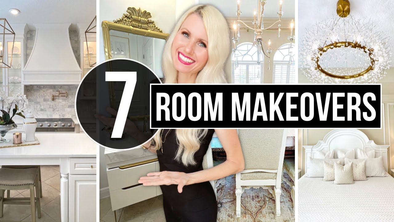 EPIC 7 ROOM HOME MAKEOVER! BEFORE & AFTER ASTONISHING RESULTS! - YouTube
