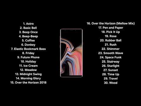 Samsung Galaxy Note9 - All Ringtone in 2026.