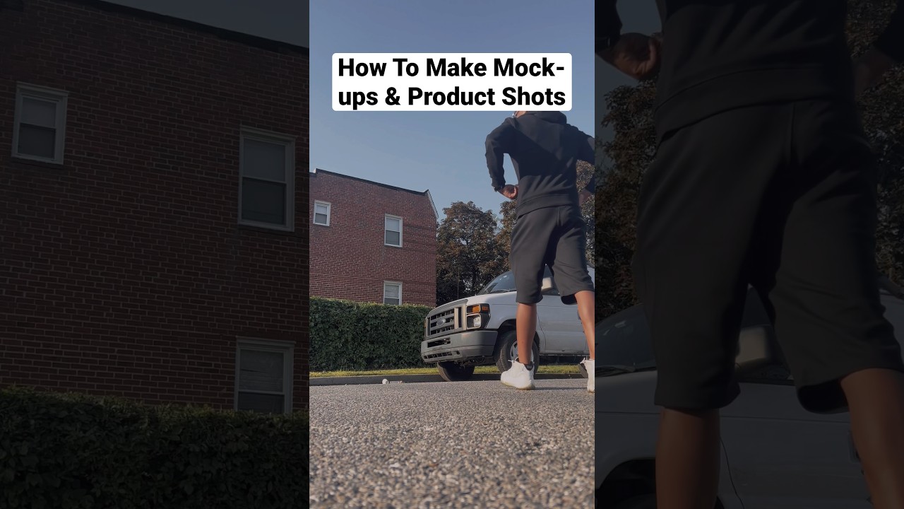 How To Create Mock-ups and Product Shots For A Clothing Brand # ...