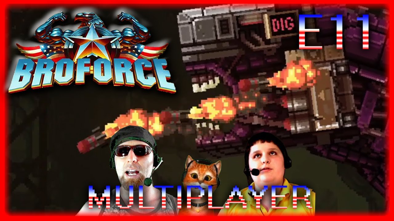 Alien Infestation & Hawaii Liberation: Frenchy & Jay's Heroic Broforce Gameplay Episode 11 ...