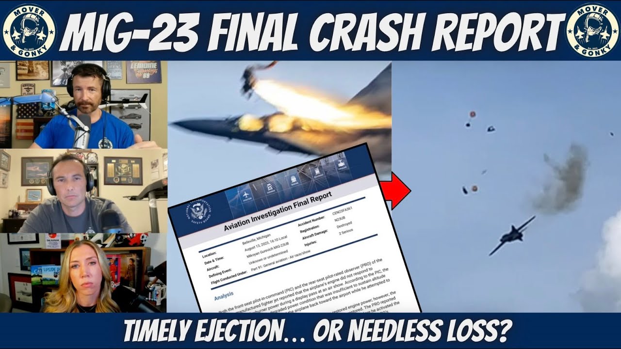 Michigan MiG-23 Crash Final Report – Fighter Pilots Discuss the ...