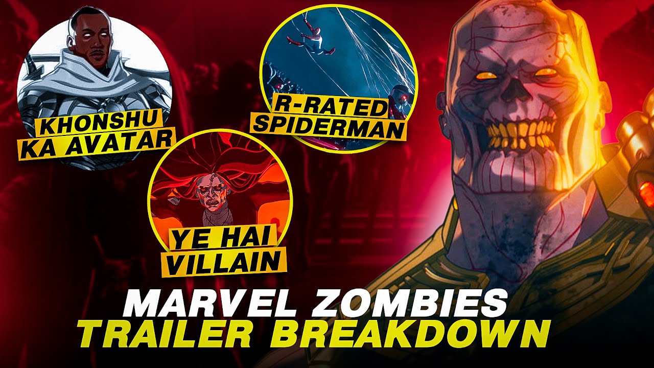 Thor vs Zombie Wanda! | Marvel Zombies Trailer Breakdown in Hindi - YouTube