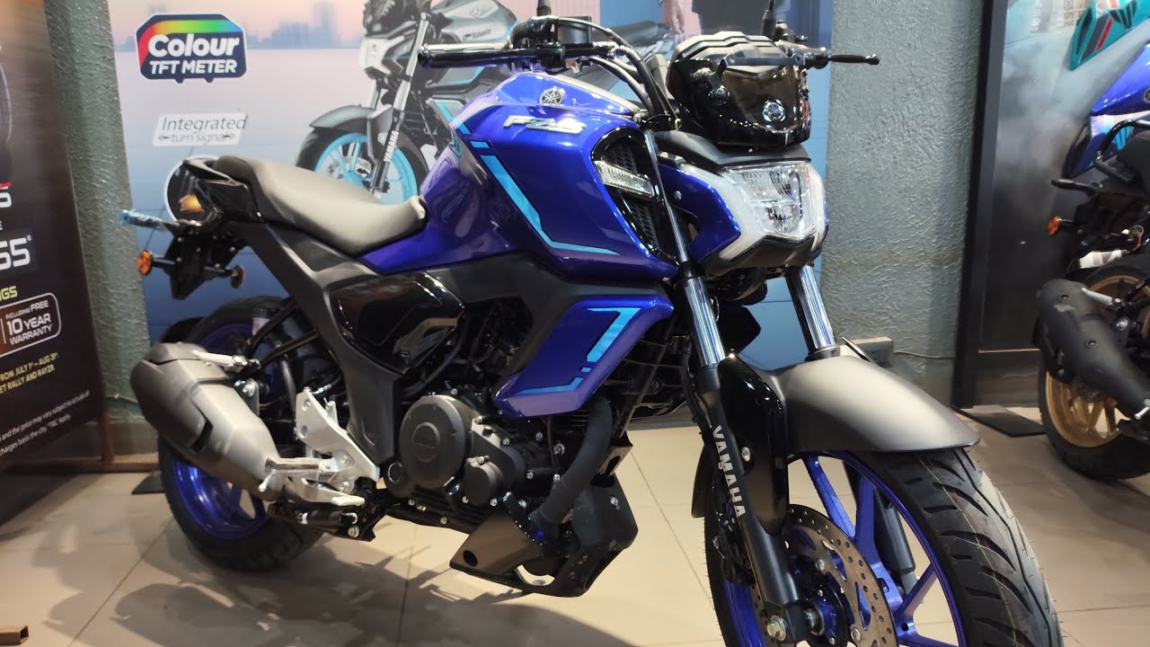 Yamaha fzs v5 obd2b hybrid model 2025 full deatiled review price ...