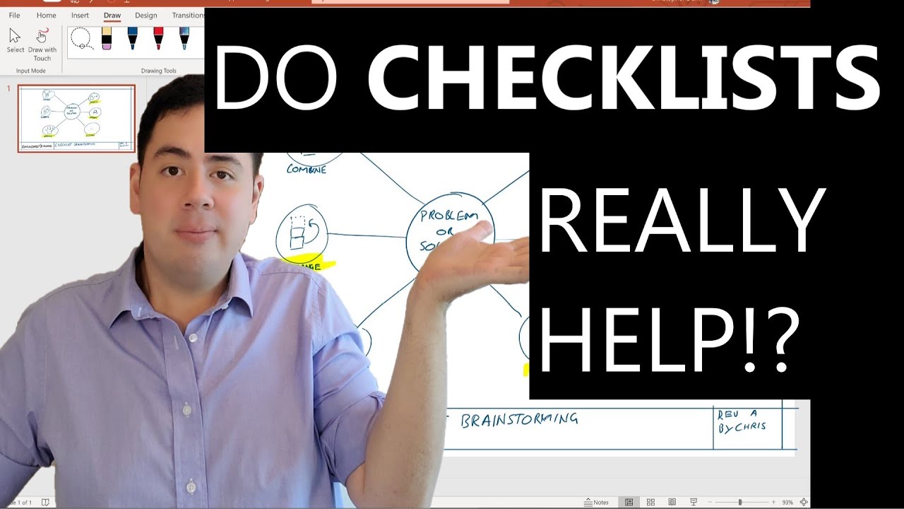 Brainstorming using the Checklist Method: A Quick Guide - YouTube