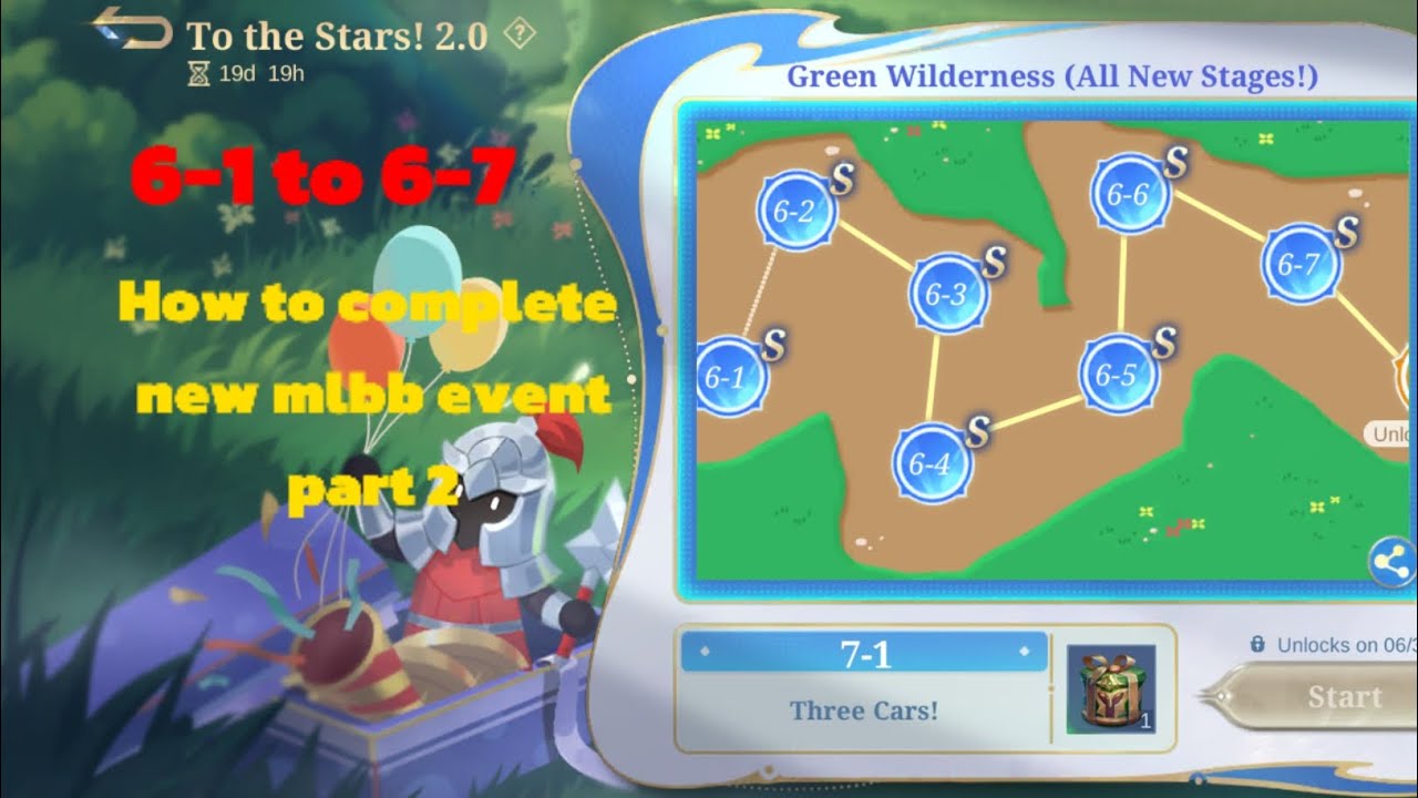 MLBB NEW EVENT (To The Stars) Part 2 / Day 2 tutorial - YouTube