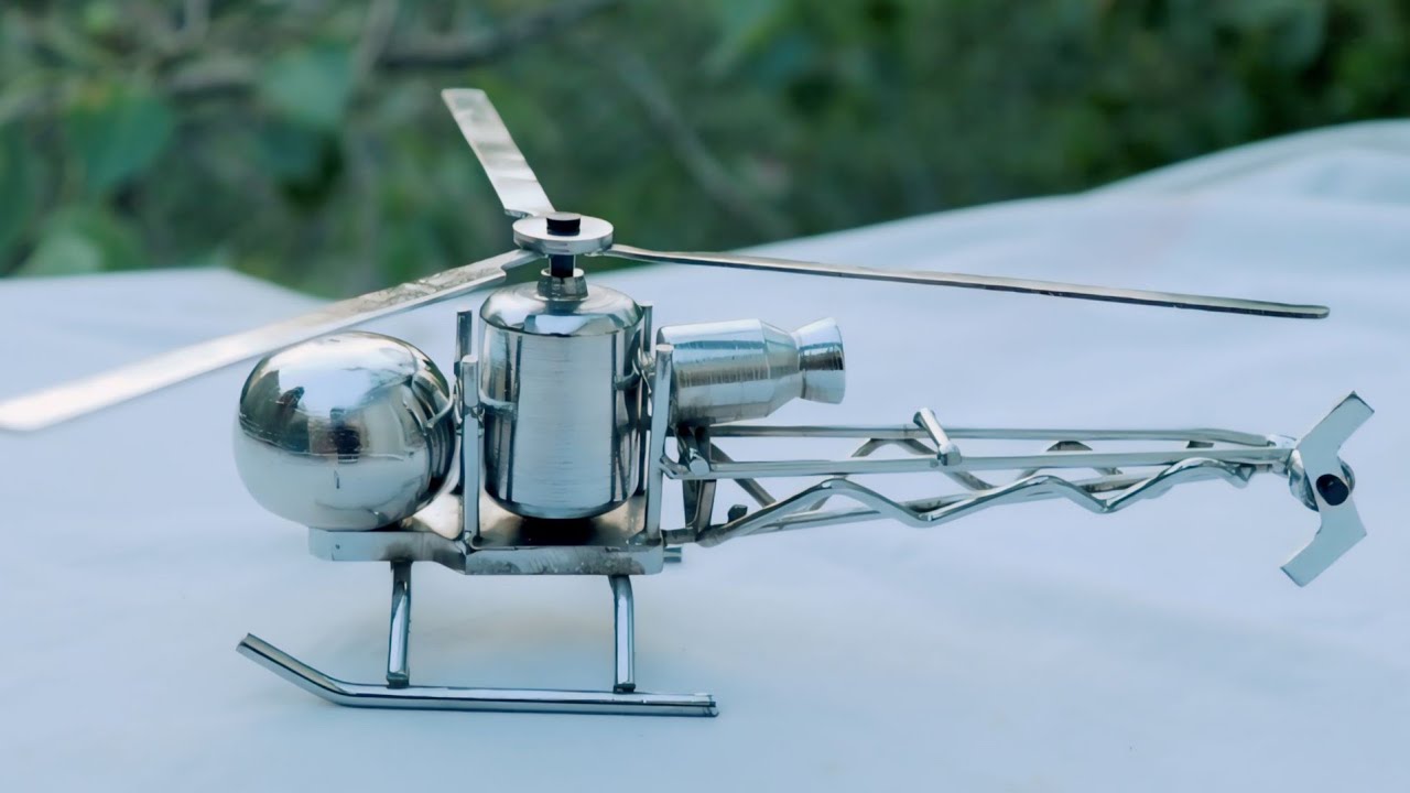 " 🚁 " | Diy | Metal Helicopter | How To Make Helicopter | Handmade ...