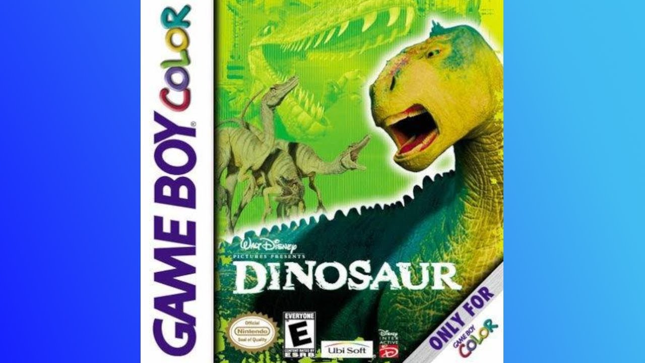 Walt Disney Pictures Presents: Dinosaur - Nintendo Game Boy Color - YouTube