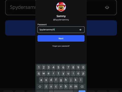 I GOT SAMMY PASSWORD☠️#roblox