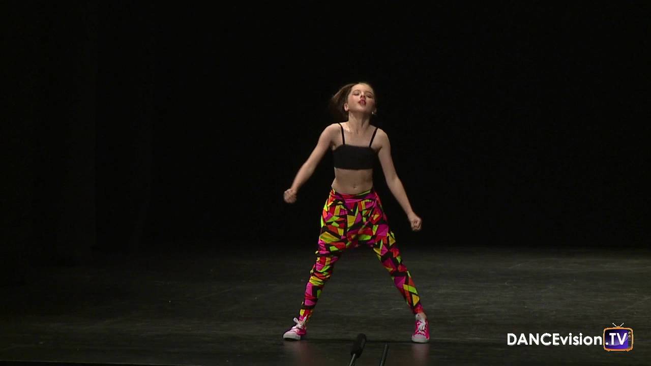 Ava Paschkewitz 8 Years Old Hip Hop Solo 2016 - YouTube
