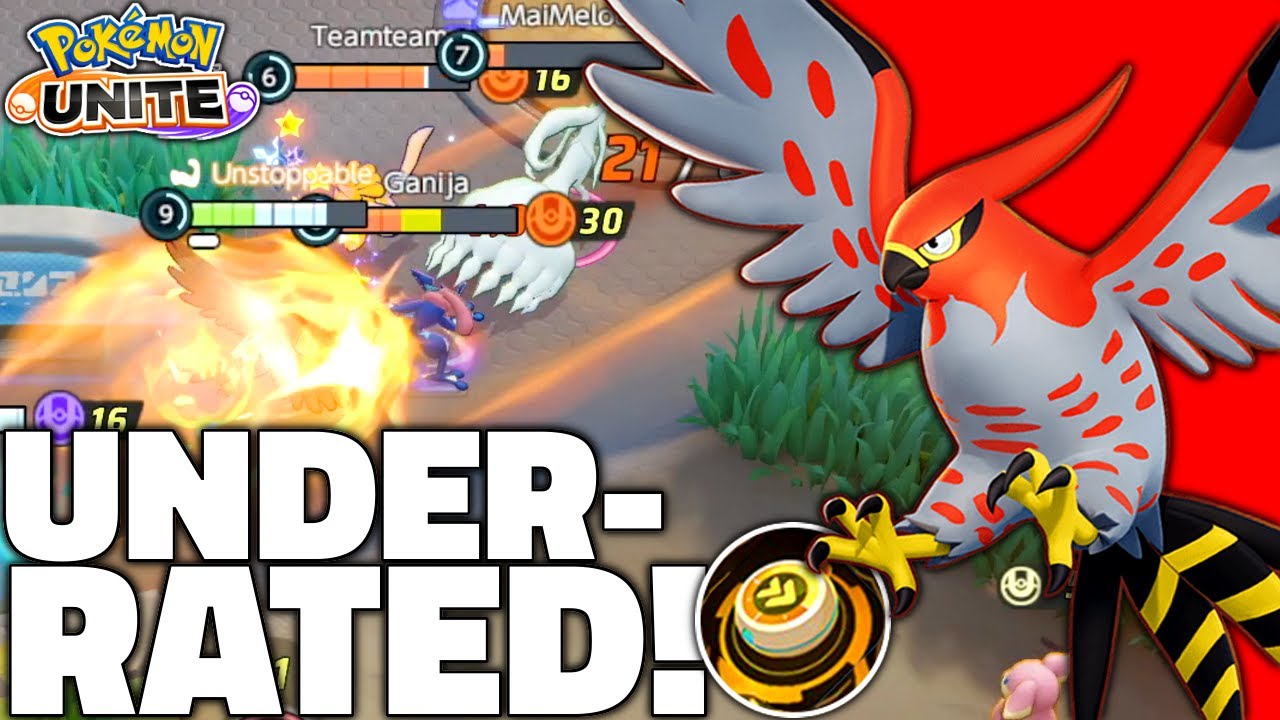 Pokémon Unite Talonflame GOAL-GETTER Build is actually GOOD!😳 ...