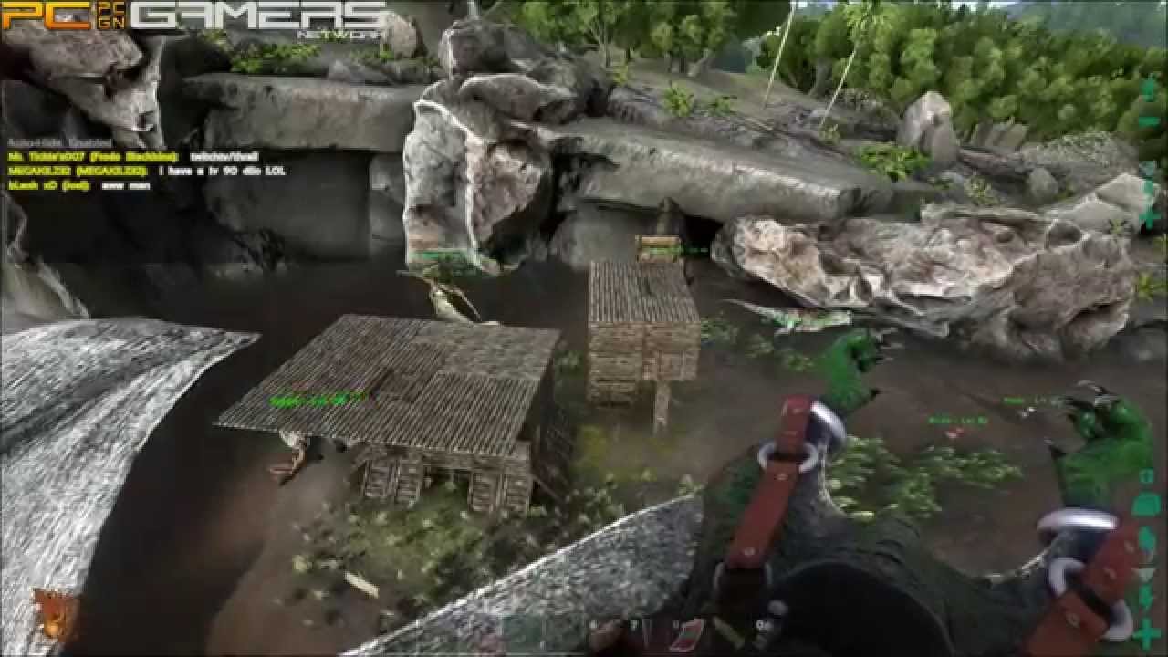 Defending Base Raid in Ark - YouTube