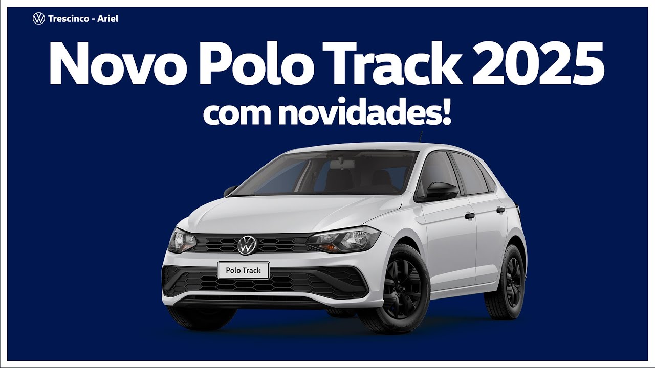 NOVO POLO TRACK 2025 NOVIDADES! - YouTube