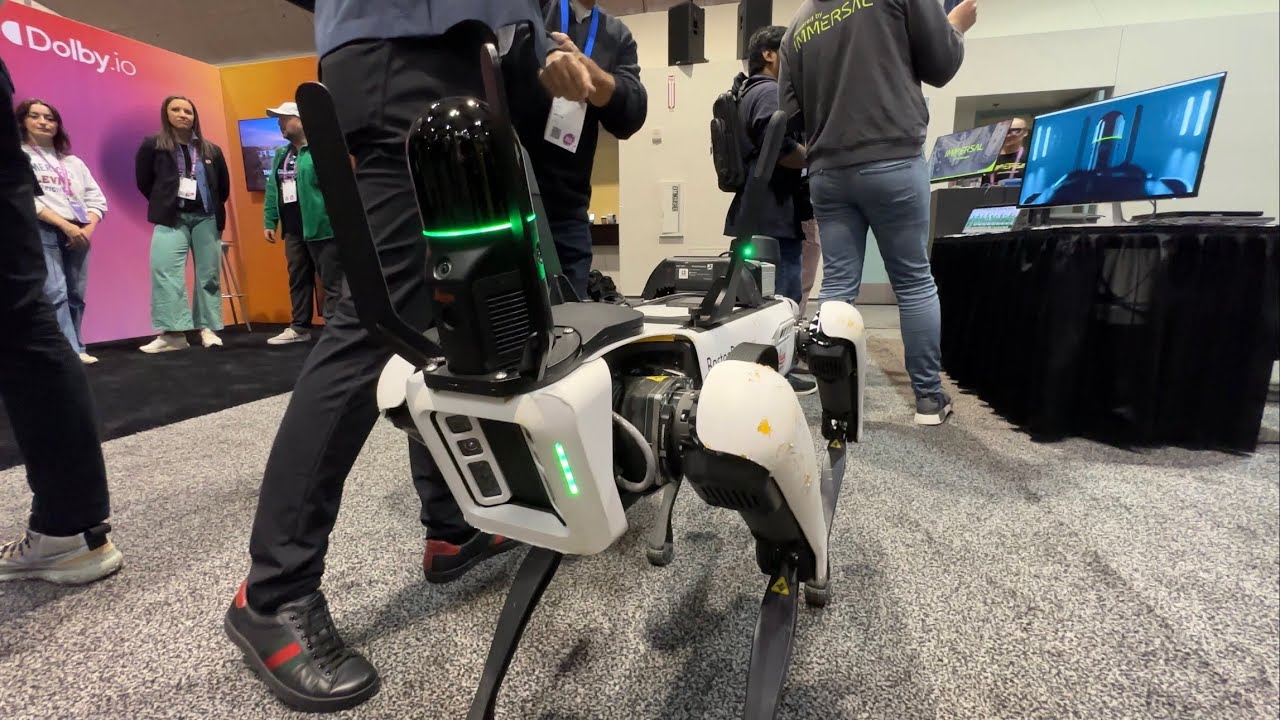 Boston Dynamics LiDAR Dog!! - YouTube