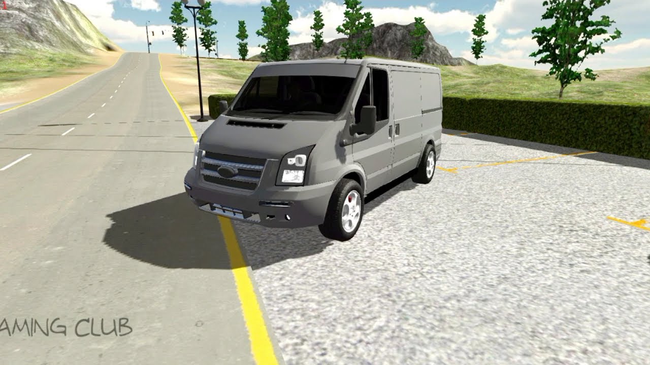 Ford Transit Cargo Van - Test Driving- Car Parking Multiplayer #46 # ...