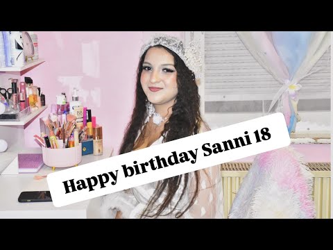 Sanni 18 nci dogum gunu Party´si 2025 Almanya Frankfurt