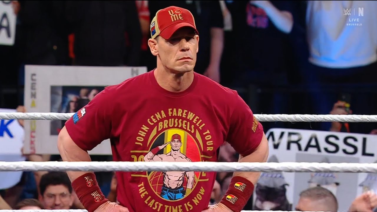 John Cena Frist Heel Entrance | WWE RAW 3/17/2025 - YouTube