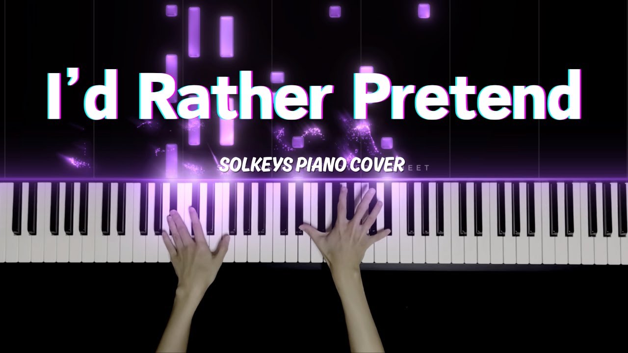 I’d Rather Pretend - Bryant Barnes Piano Cover + Sheets - YouTube