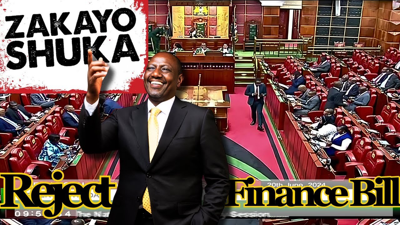 NATIONWIDE PROTESTS: KENYANS REJECT FINANCE BILL 2024 & CALL TO OCCUPY ...