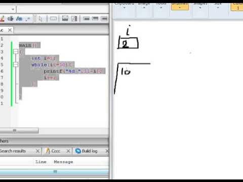 Printing first 10 natural numbers in reverse using loop in C language ...