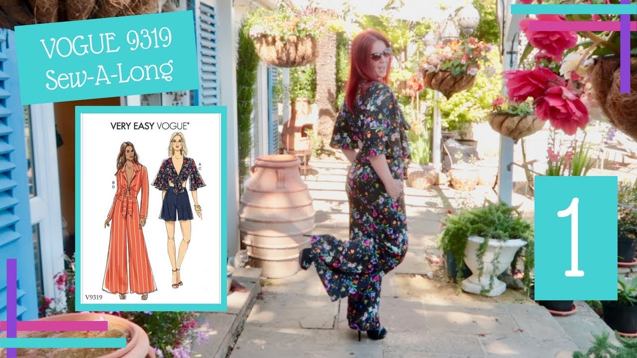 How To :: Vogue 9319 Sew-Along :: Part One :: Tracing & Altering The ...