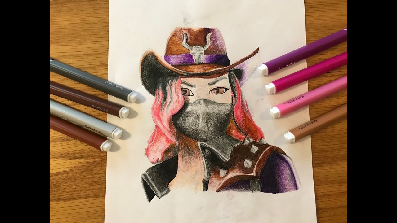 How to Draw Calamity(FORTNITE)- Easy drawing tutorial - YouTube