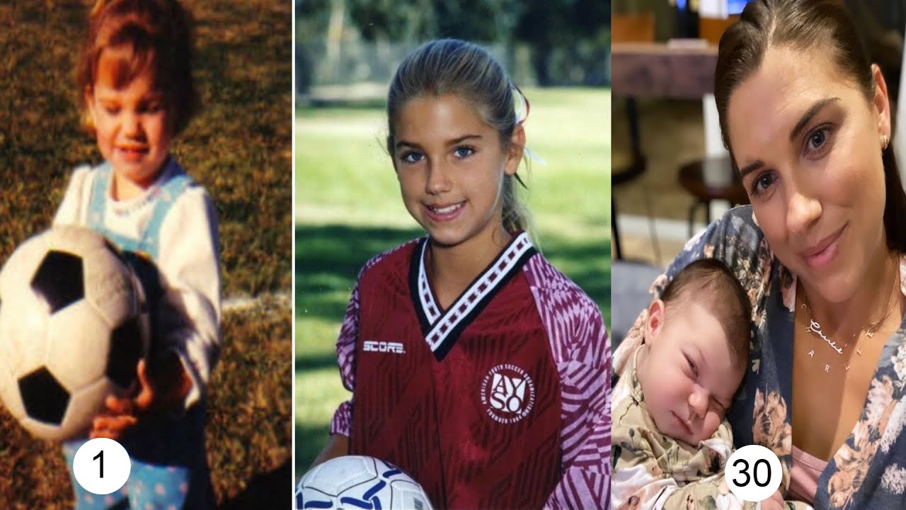 Alex Morgan Transformation From 1 To 30 Years Old 2020 - YouTube