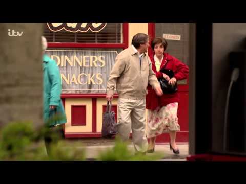Coronation Street - Sylvia And Hayley Get Roy Out Of The House