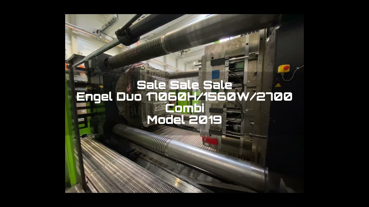 Injection Moulding Machine Engel Duo 17060H/1560W/2700 Combi, With ...
