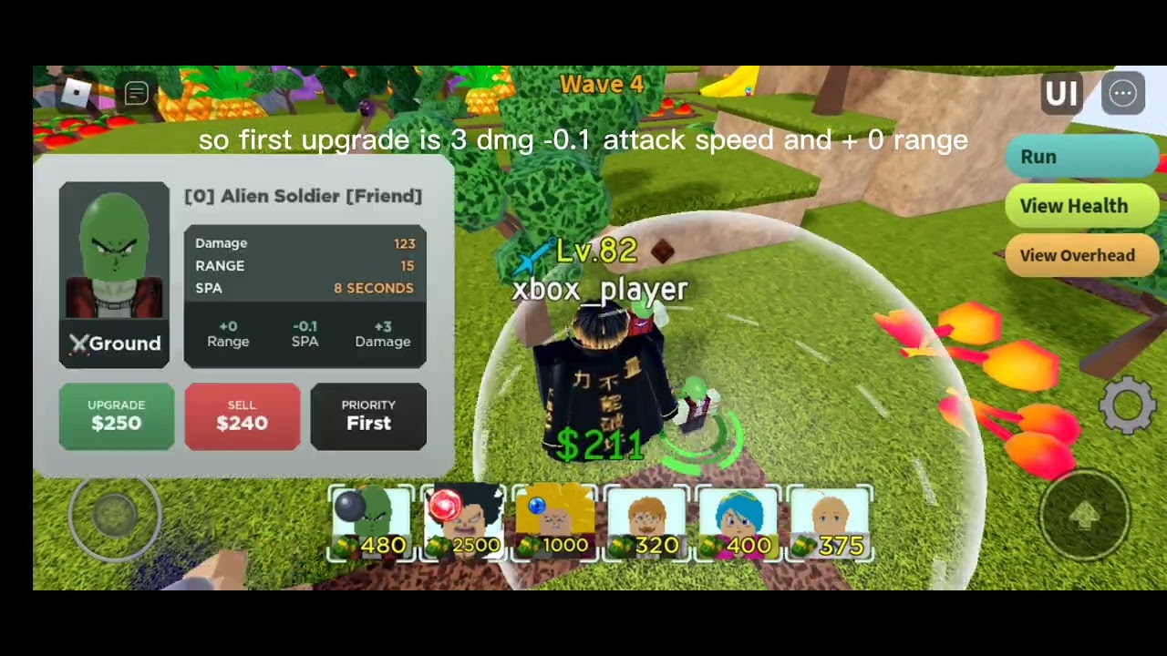 showcasing the April fools unit (secret) on astd (all star tower ...