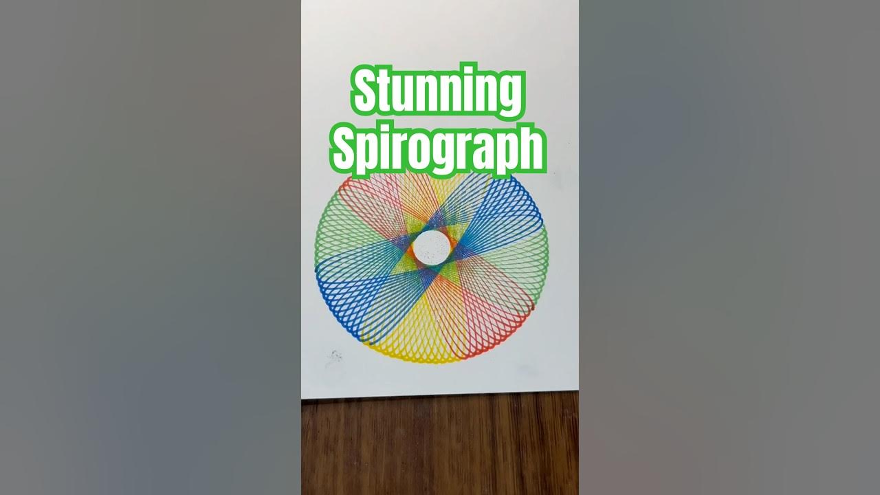 Creating Stunning Spirograph Art - YouTube