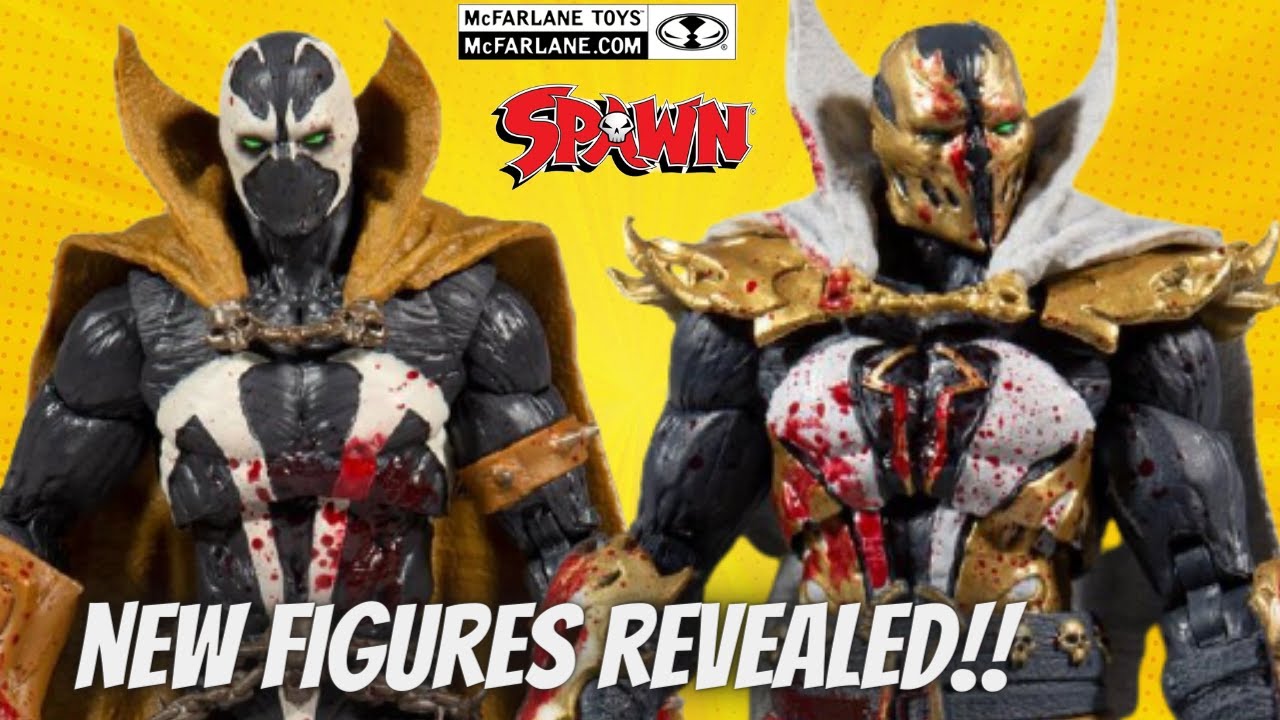 McFarlane Toys Spawn New Figures Revealed!!!!! - YouTube